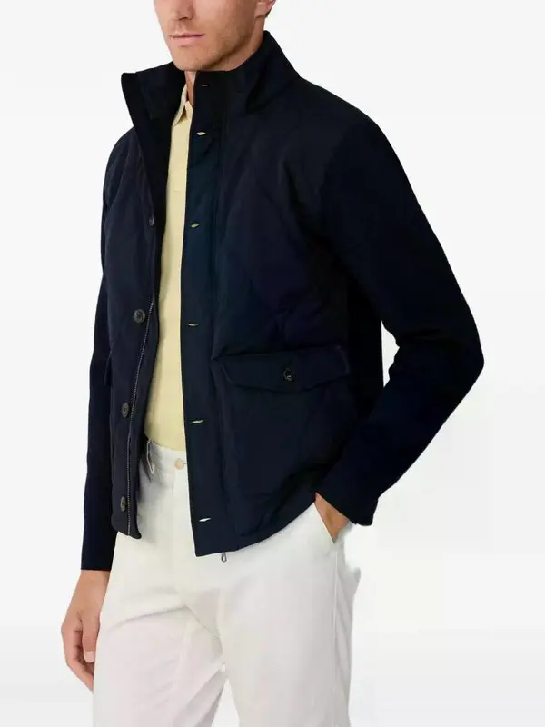 HACKETT LONDON Quilted Onion-stitch Jacket