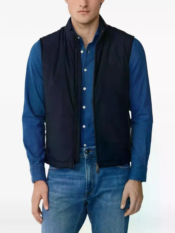 HACKETT LONDON Windsor Zip-up Gilet