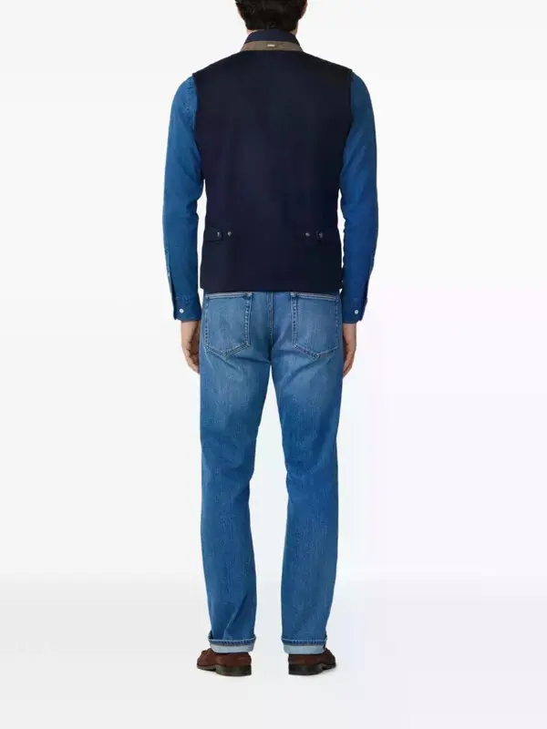 HACKETT LONDON Windsor Zip-up Gilet