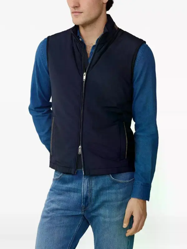 HACKETT LONDON Windsor Zip-up Gilet