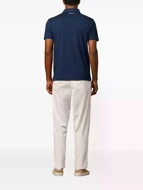 HACKETT LONDON Logo-embroidered Polo Shirt