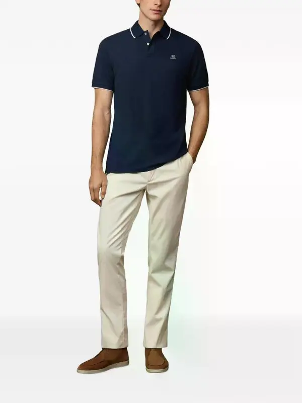 HACKETT LONDON Heritage H Tipped Polo Shirt
