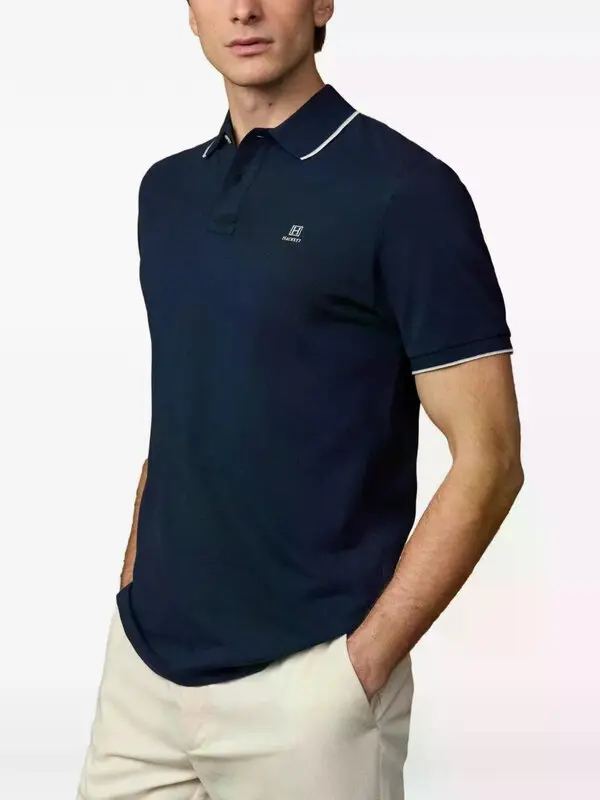 HACKETT LONDON Heritage H Tipped Polo Shirt