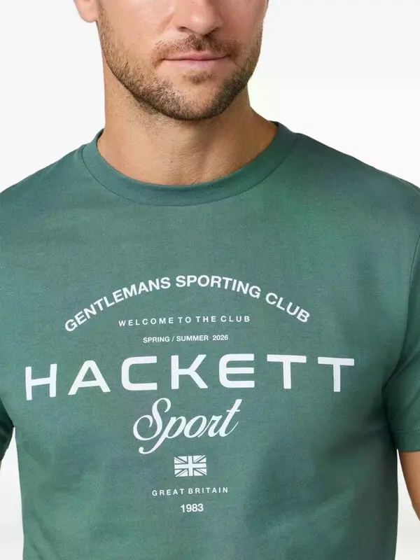 HACKETT LONDON Logo-print T-shirt