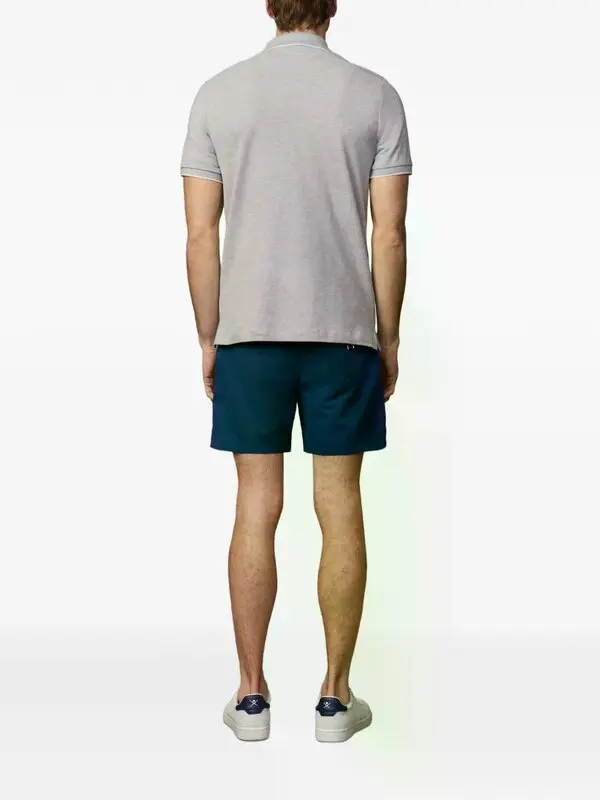 HACKETT LONDON Logo-print Pique Polo Shirt