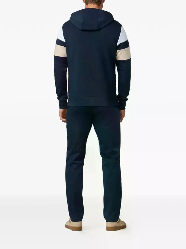 HACKETT LONDON Resort Stripe-detail Hoodie