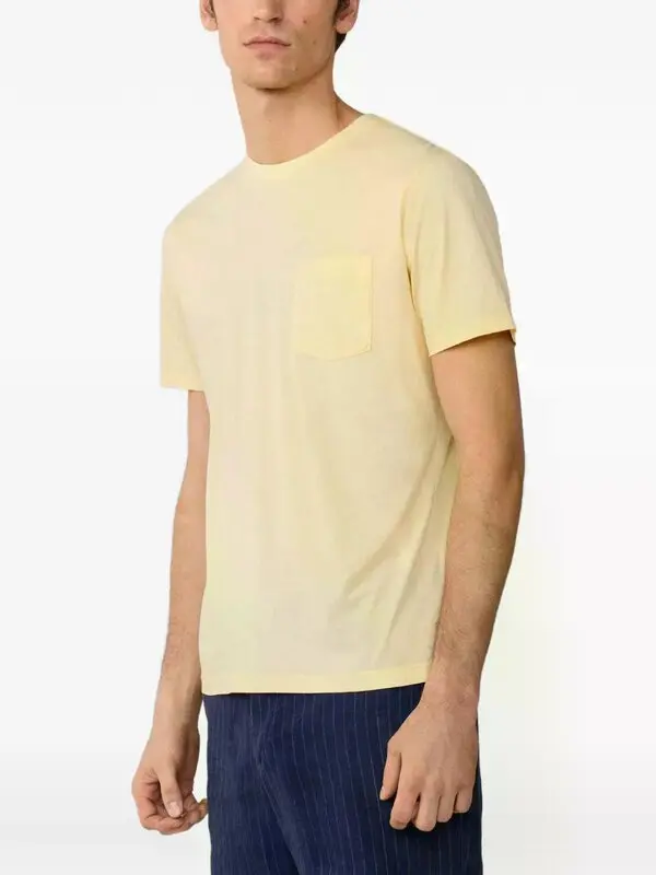 HACKETT LONDON Garment-dyed Pocket T-shirt