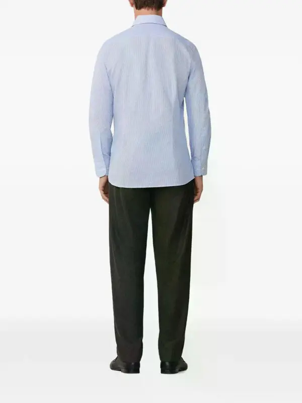HACKETT LONDON Striped Knightsbridge Collar Shirt