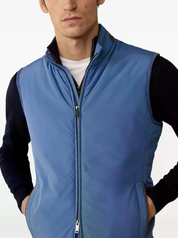 HACKETT LONDON Windsor Zip-up Gilet