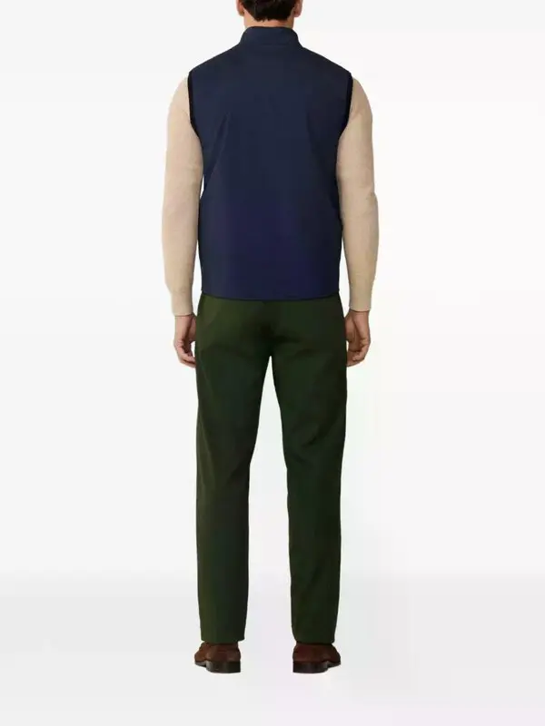 HACKETT LONDON Reversible Knitted Waistcoat