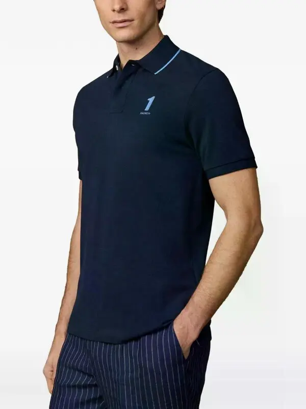 HACKETT LONDON Heritage Nbr Tipped Polo Shirt