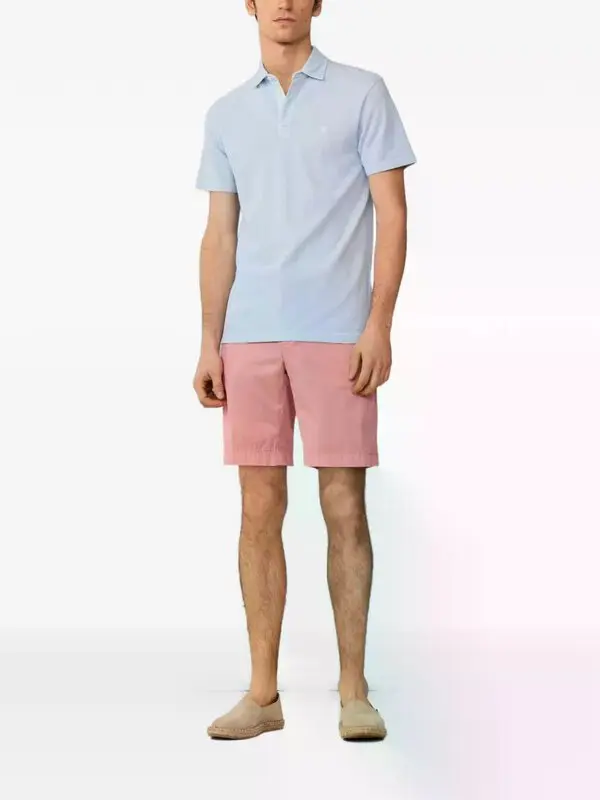 HACKETT LONDON Garment-dyed Pique-knit Polo Shirt