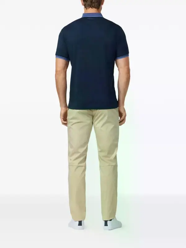 HACKETT LONDON Zip-fastening Polo Shirt