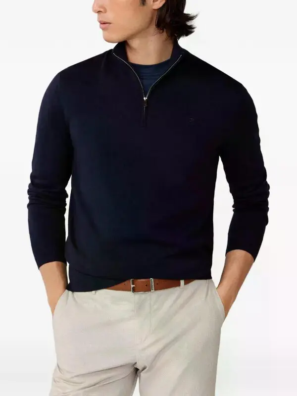 HACKETT LONDON Quarter-zip Sweater