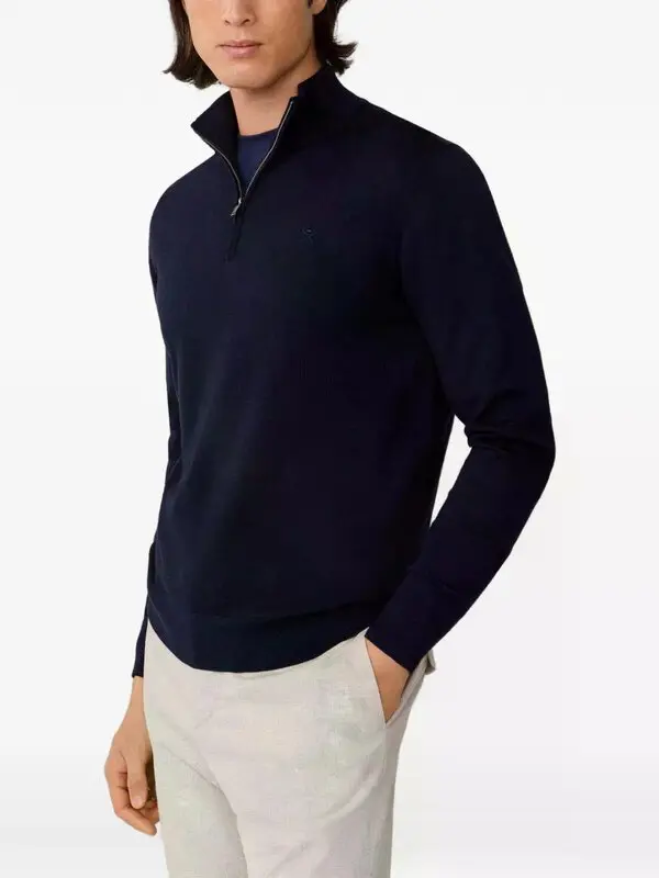 HACKETT LONDON Quarter-zip Sweater