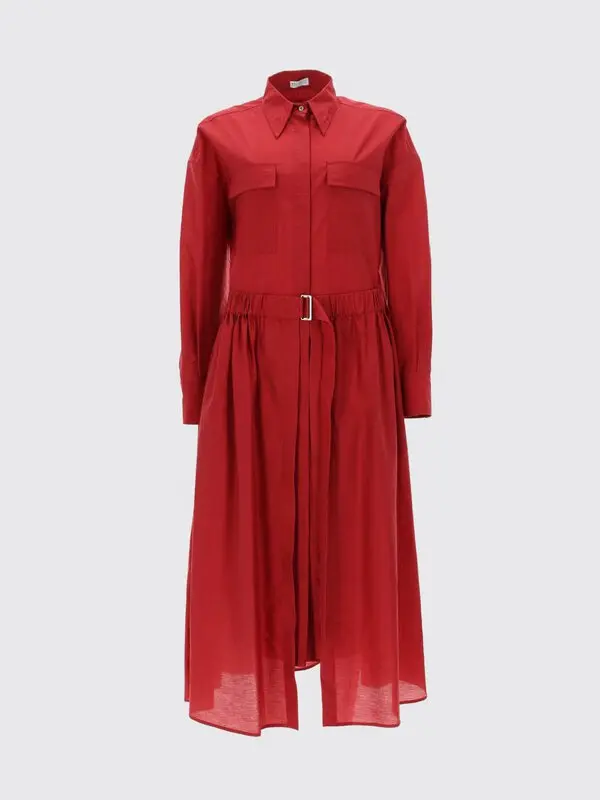 Brunello Cucinelli Belted Shirt Dress