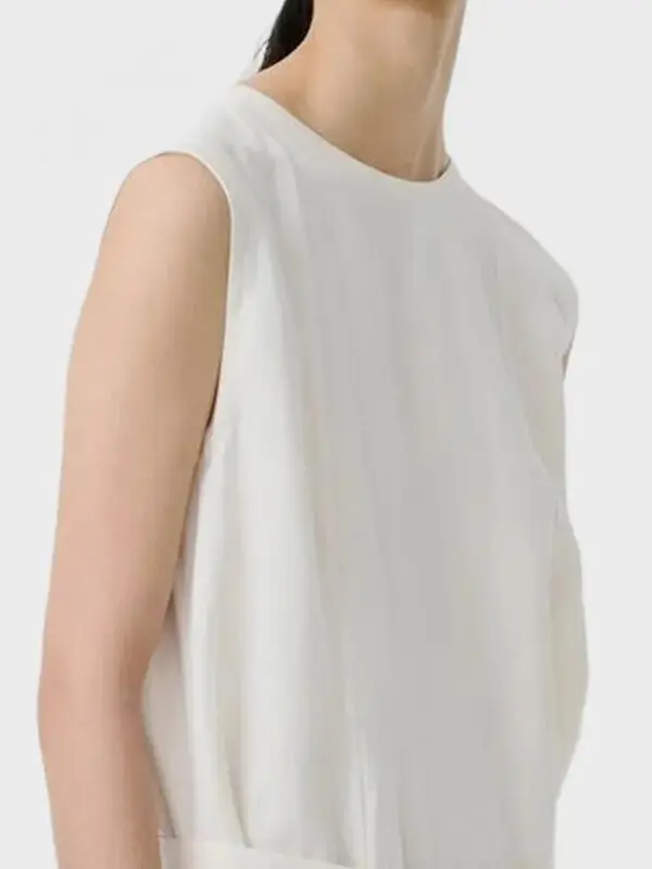 Studio Nicholson Linen Blend Midi Dress