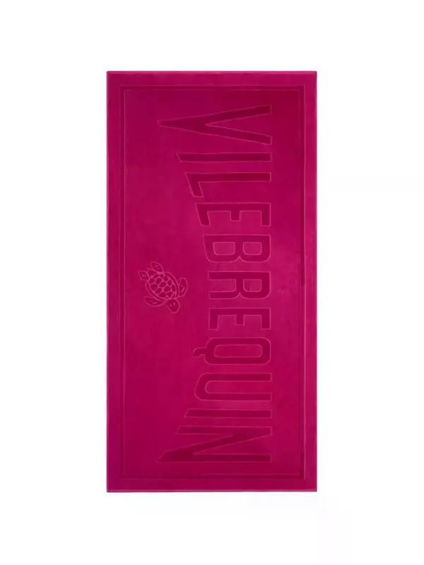 Vilebrequin Embossed-logo Towel - Pink