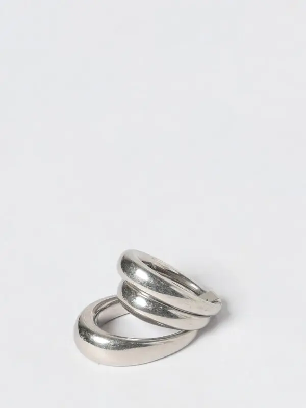 PANCONESI 925 Sterling Blow Solar Band Ring With Engraved Logo