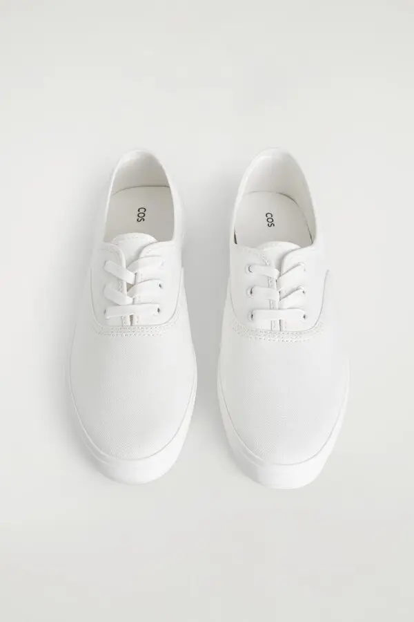Cos Canvas Plimsoll Sneakers