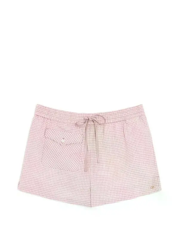 Valentino Garavani Check Pattern Shorts