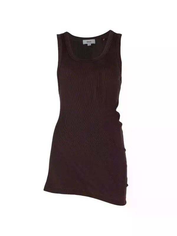 AGOLDE Twisted Poppy Tank Top - Brown