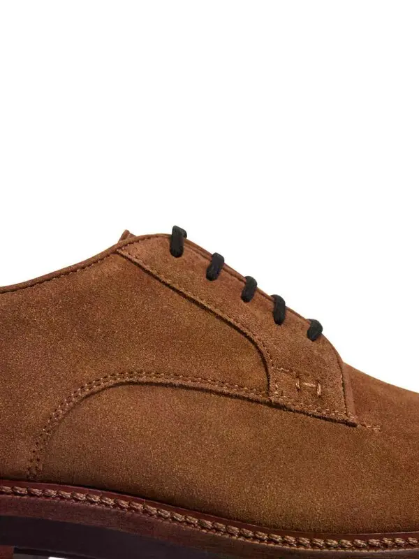HACKETT LONDON Egmont Fine Suede Derby Shoes