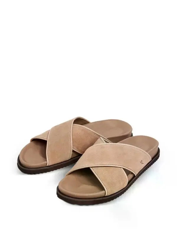 HACKETT LONDON Mikonos Highcross Crossover-strap Sandals