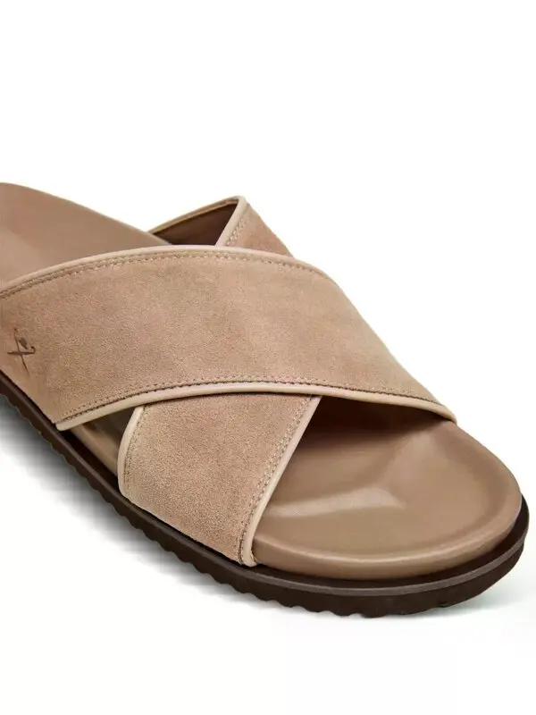 HACKETT LONDON Mikonos Highcross Crossover-strap Sandals