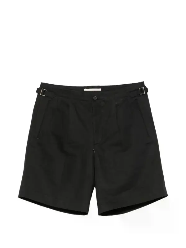 BRIGLIA 1949 Buckled Pleated Shorts