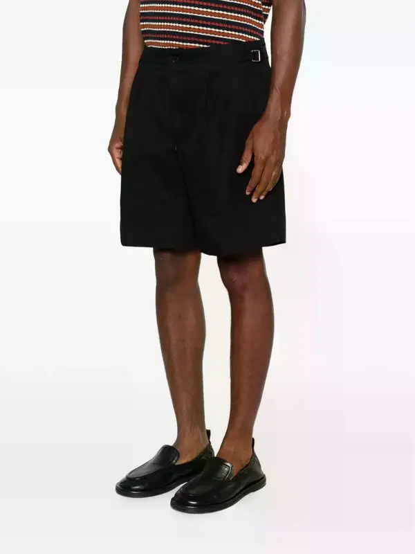 BRIGLIA 1949 Buckled Pleated Shorts