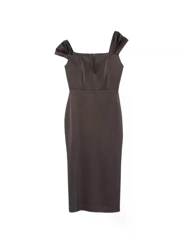 Alex Perry V-neck Midi Dress