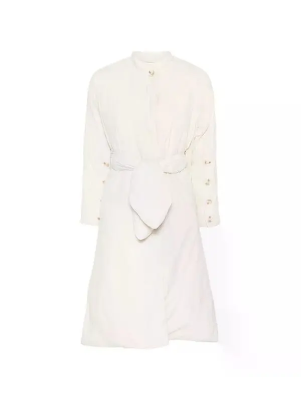 PSOPHIA Belted Button-cuff Coat