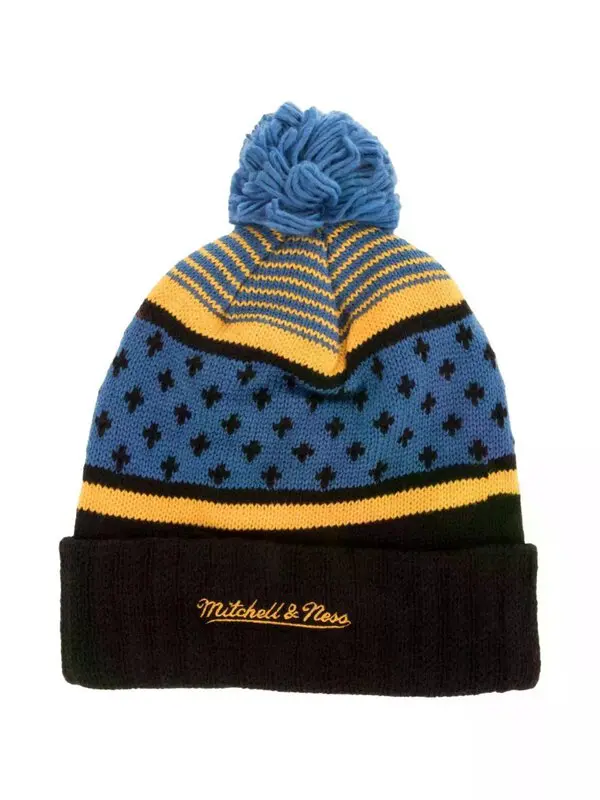 Mitchell & Ness The Highlands Cuffed Beanie - Blue