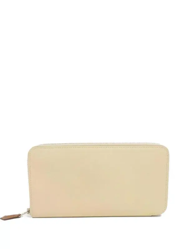 Hermès Silk In Classique Wallet - Neutrals