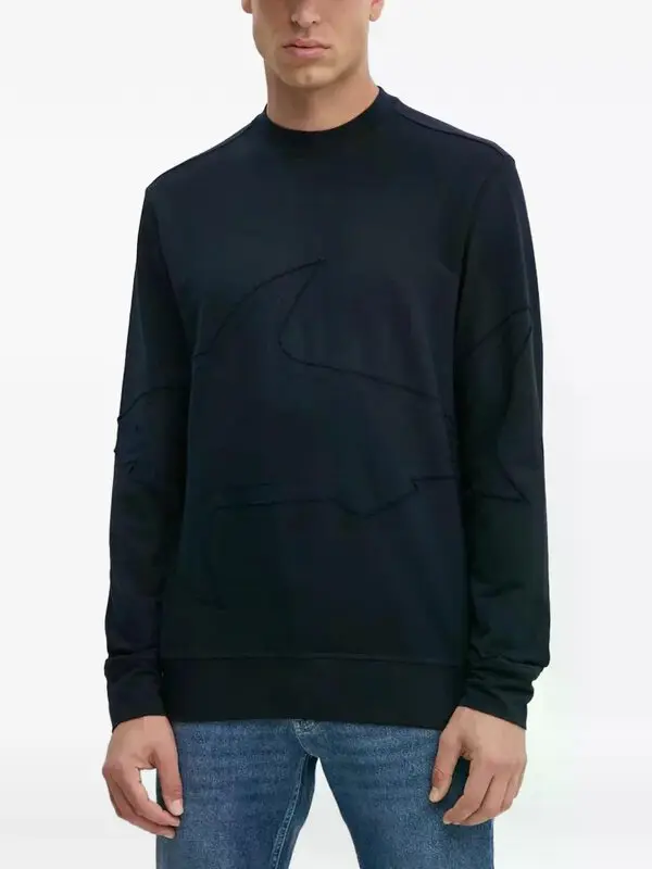 Paul & Shark Logo Embroidered Sweatshirt
