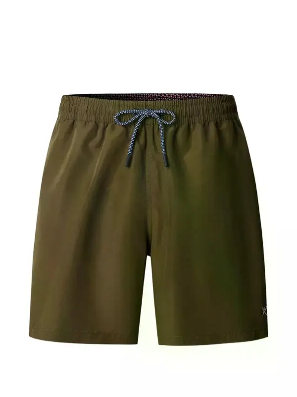 HACKETT LONDON Icon Logo-embroidered Swim Shorts