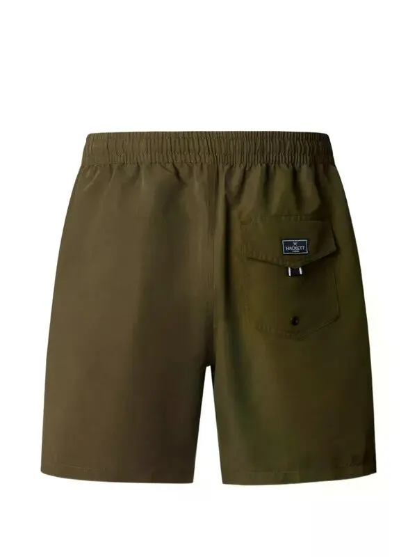 HACKETT LONDON Icon Logo-embroidered Swim Shorts