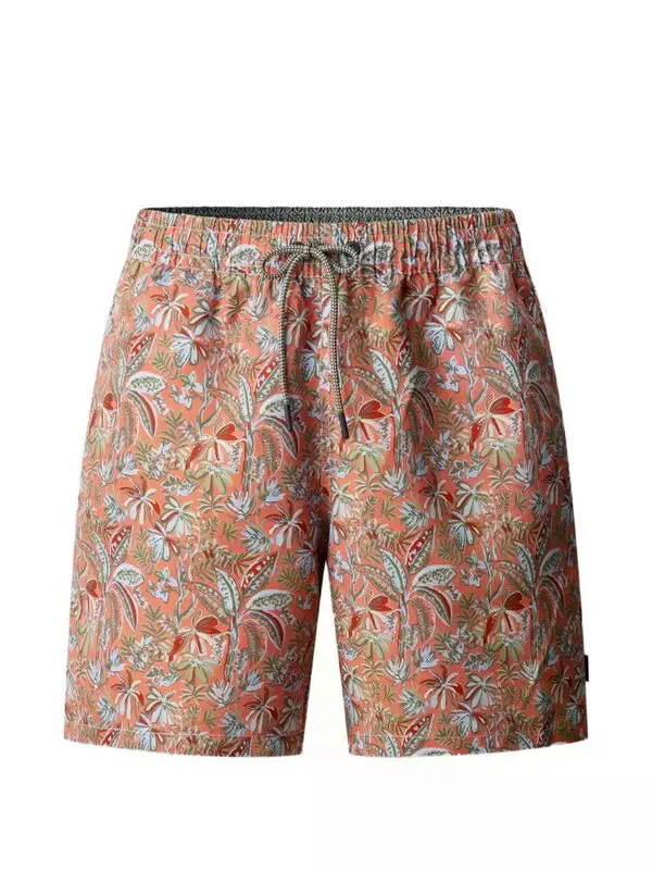 HACKETT LONDON Floral-print Swim Shorts