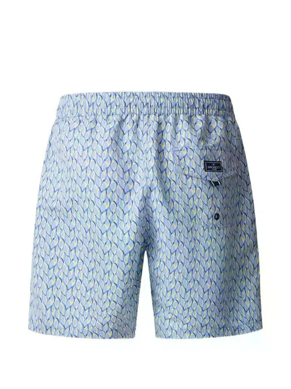 HACKETT LONDON Graphic-print Swim Shorts