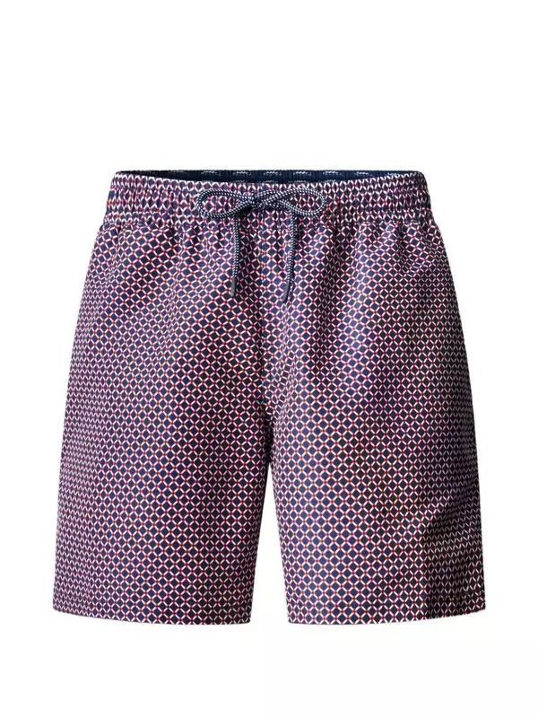HACKETT LONDON Hackett Geometric Print Swim Shorts