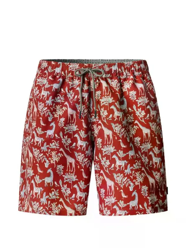 HACKETT LONDON Safari Print Swim Shorts