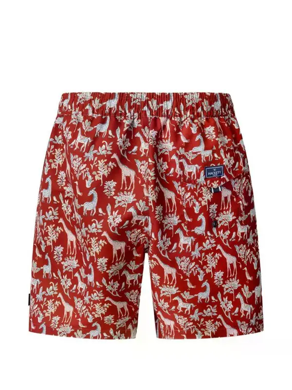 HACKETT LONDON Safari Print Swim Shorts