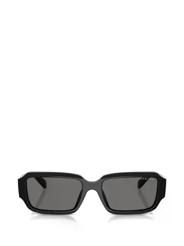 VOGUE EYEWEAR Rectangle Frame Sunglasses - Black