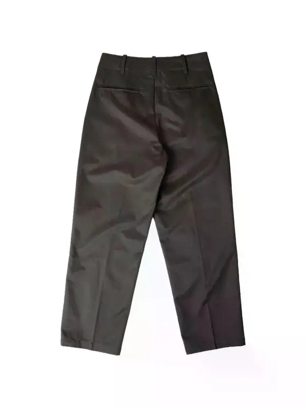 LADY WHITE CO. Cotton Wide-leg Trousers