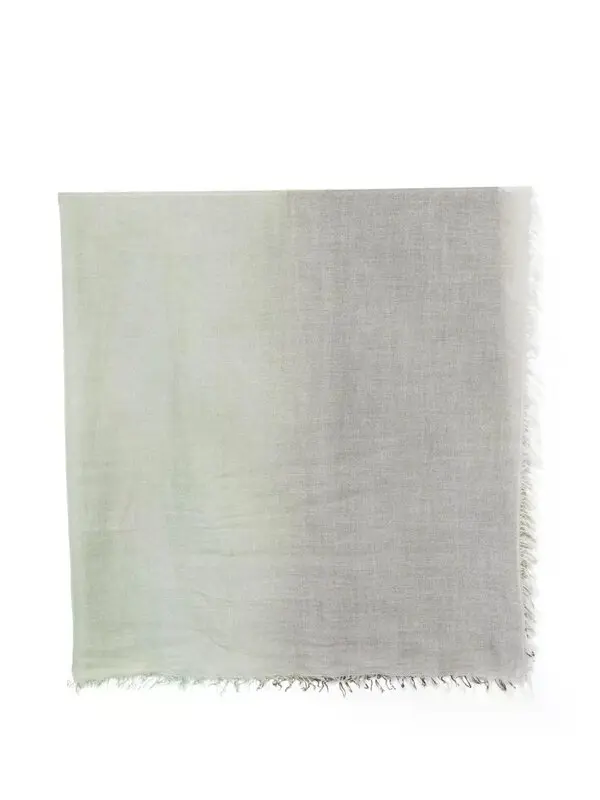 Faliero Sarti Enrichetta Frayed Scarf - Green