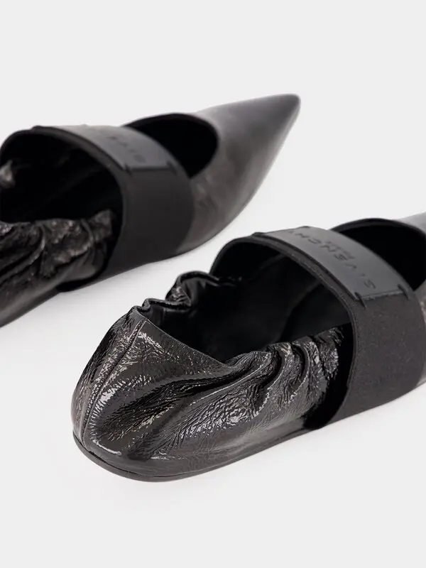 Givenchy Crush Naplack Leather Ballerinas