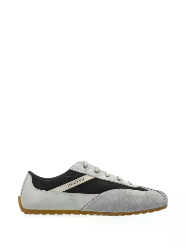 Alexander McQueen Panelled Sneakers - Grey