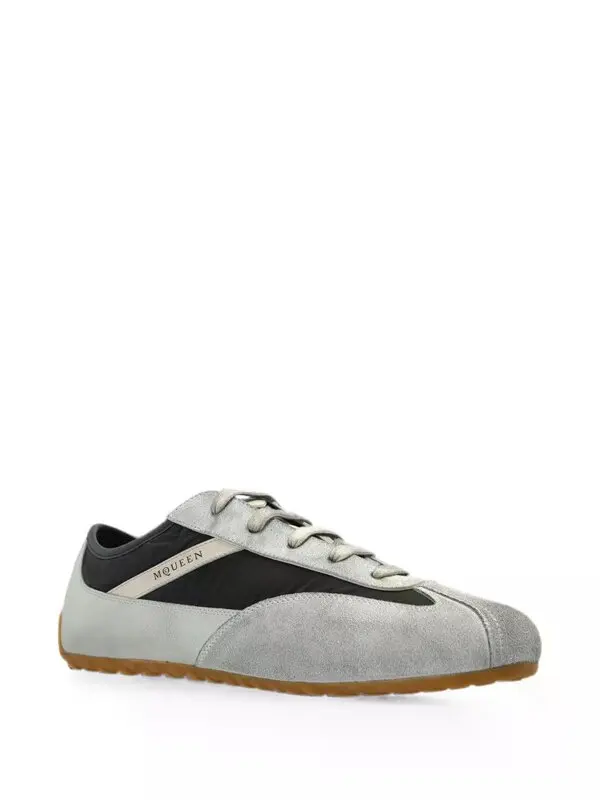 Alexander McQueen Panelled Sneakers - Grey