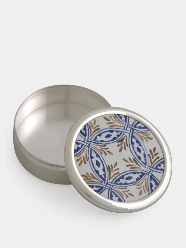 LEITÃO &AMP; IRMÃO Leitão & Irmão Blue Box With Portuguese Tile